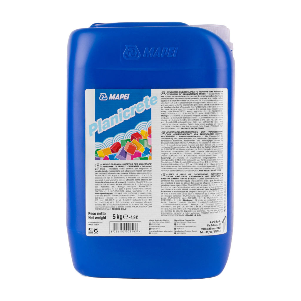 Syntetyczny lateks MAPEI PLANICRETE 5kg - Fugi.pl SYNTETYCZNY LATEX