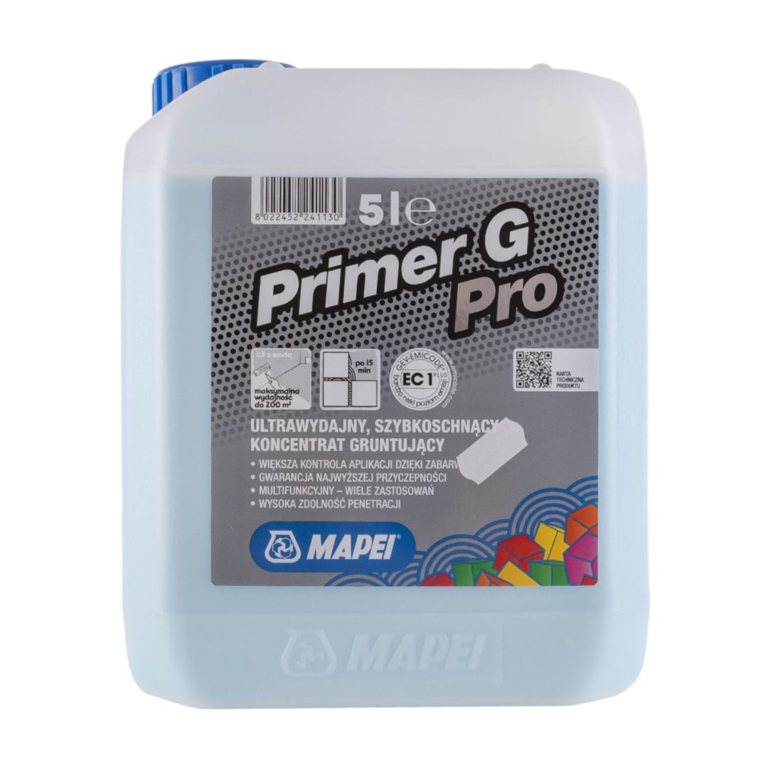 Koncentrat gruntujący MAPEI PRIMER G PRO 5l | Dobra Cena | Sklep Online ...