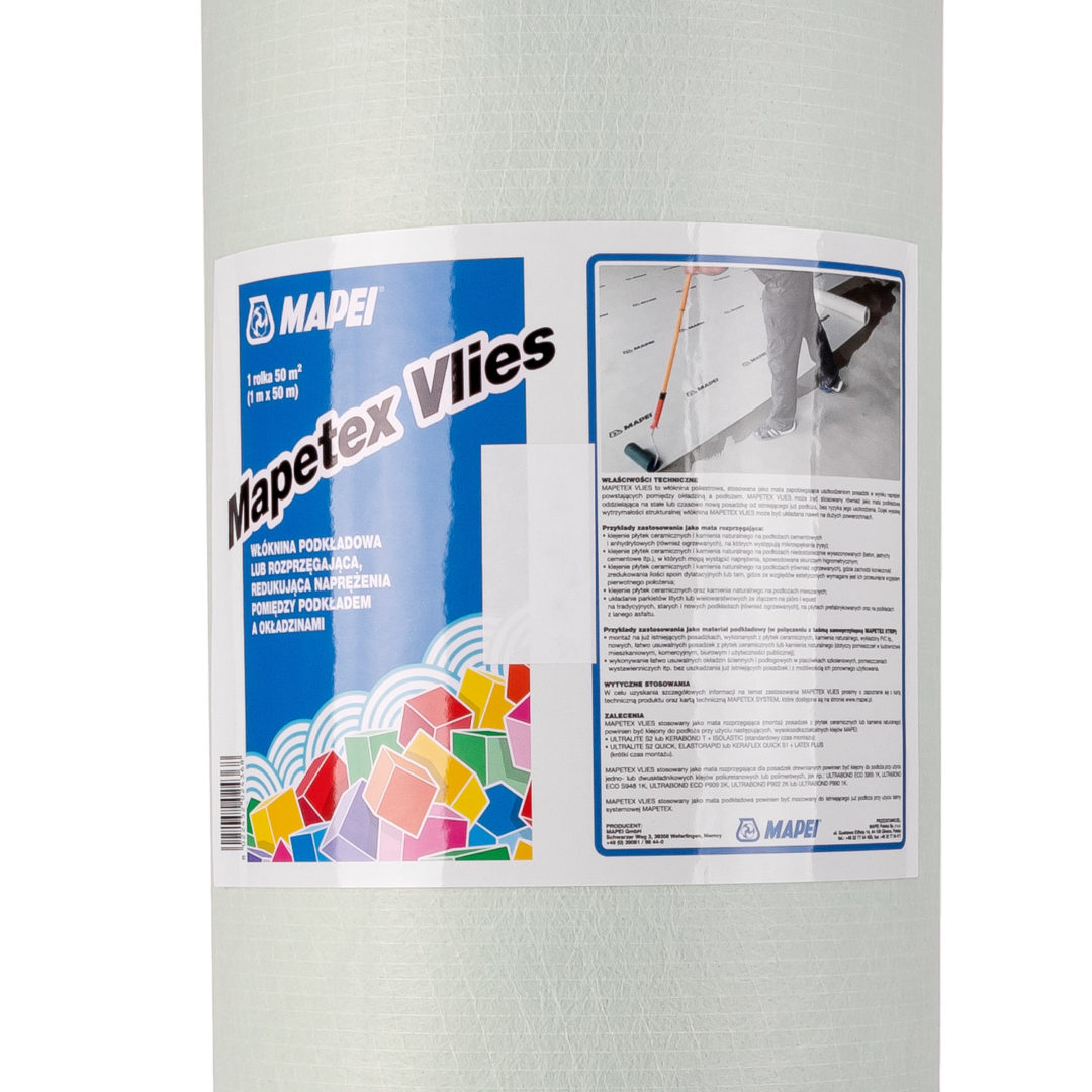 Włóknina poliestrowa MAPEI MAPETEX VLIES odcinek 1mb | Dobra Cena ...