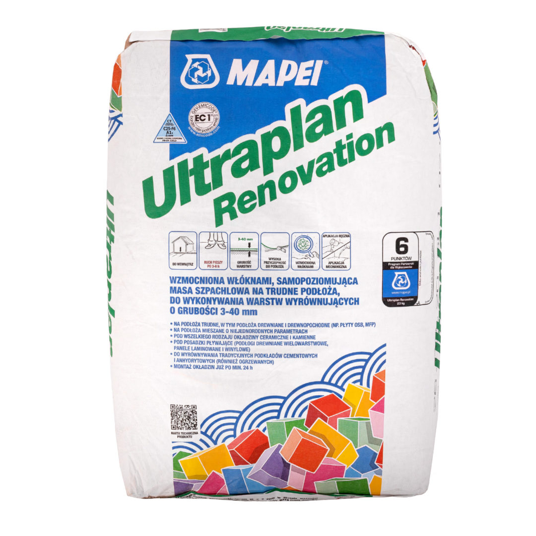 Masa samopoziomująca MAPEI ULTRAPLAN RENOVATION 23kg - Fugi.pl MASA ...