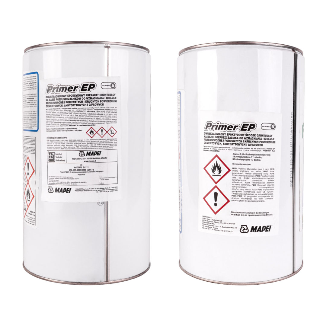 Epoksydowy preparat gruntujący MAPEI PRIMER EP A+B 10kg | Dobra Cena ...