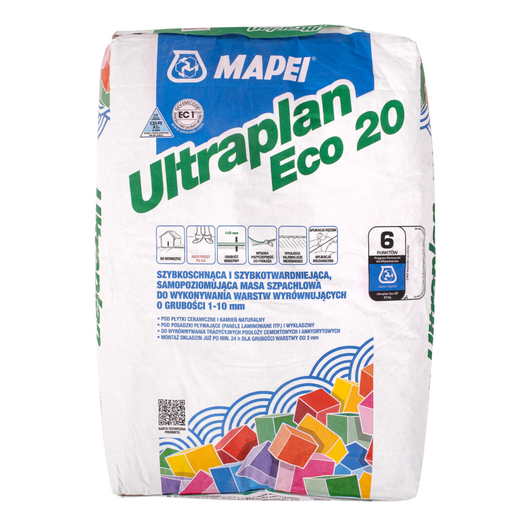 Masa samopoziomująca MAPEI ULTRAPLAN ECO 20 23kg - Fugi.pl MASA SZPACHLOWA