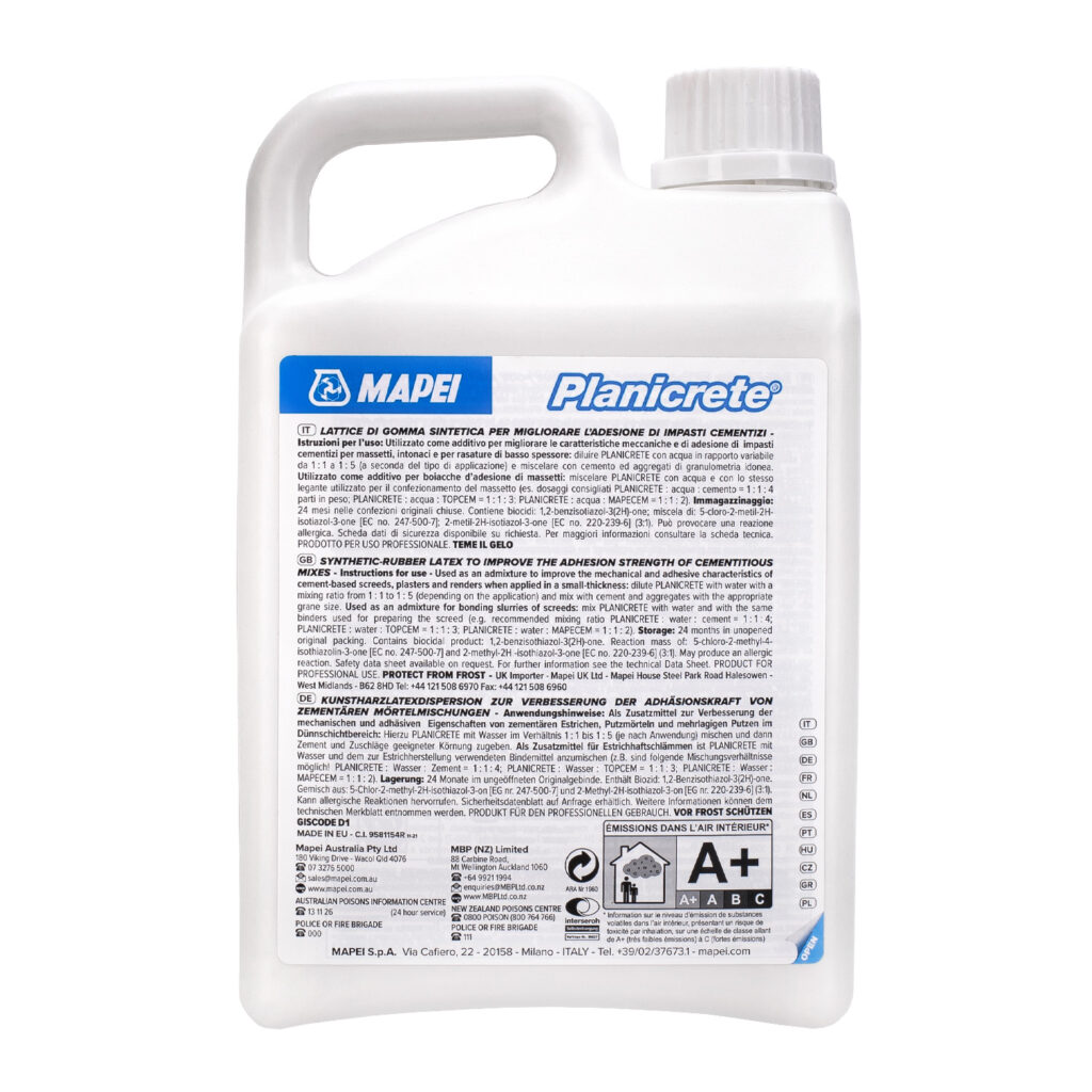 Syntetyczny lateks MAPEI PLANICRETE 1kg - Fugi.pl SYNTETYCZNY LATEKS