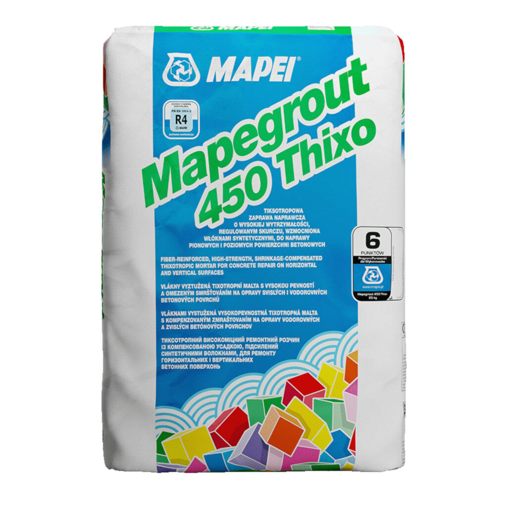 Zaprawa naprawcza MAPEI MAPEGROUT 450 THIXO 25kg | Dobra Cena | Sklep ...